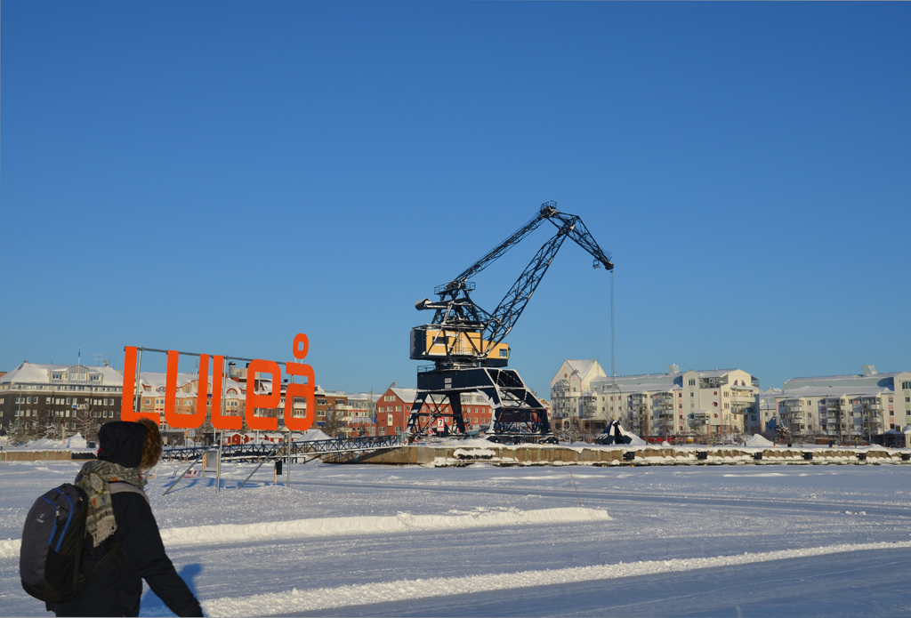 Stadtführer Luleå im Winter